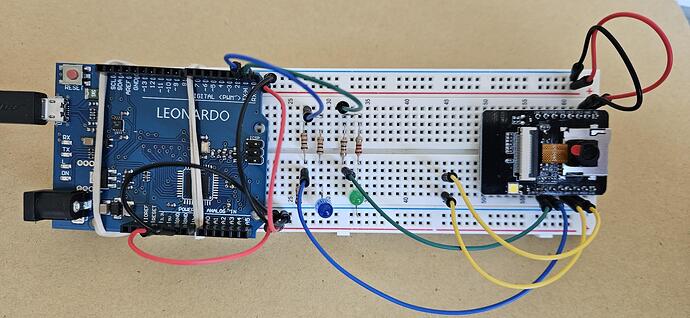 Using Leonardo as USB 2 UART bridger for uploading sketch to ESP32-Cam ... Using Leonardo as USB 2 UART bridger for uploading sketch to ESP32-Cam ...
