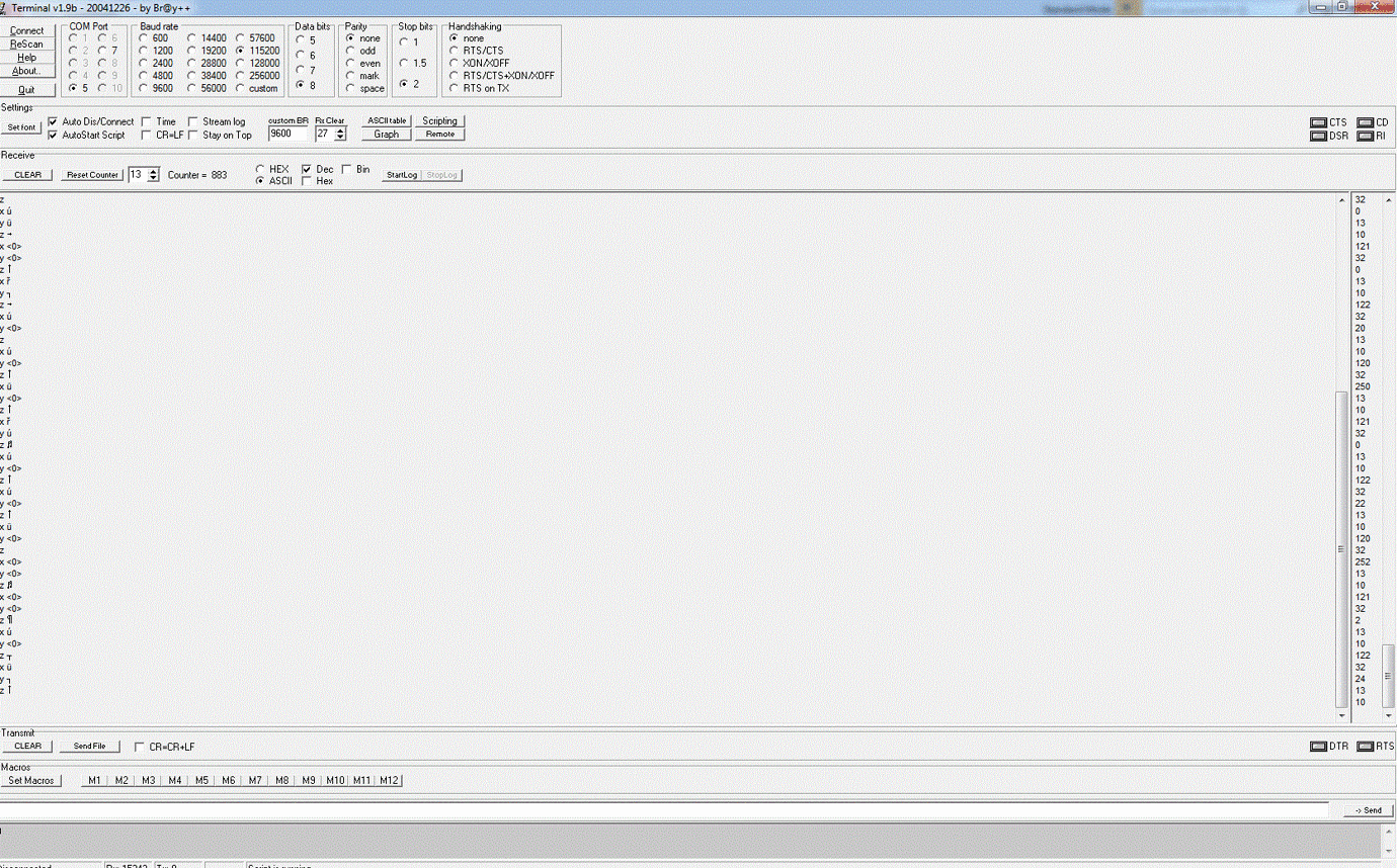 integer through uart with Ascii terminal - Device Hacking - Arduino Forum
