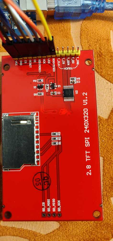 White screen issue with 2.4inch TFT LCD with Arduino Mega 2560 ...