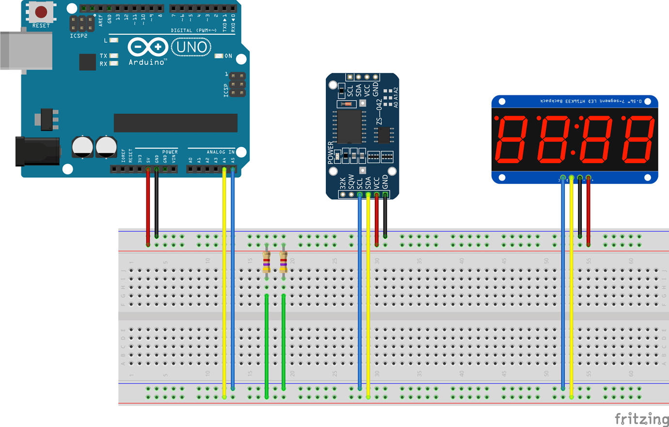 Interferenza Display con TM1650 e RTC DS3231 [RISOLTO] - Hardware - Arduino Forum