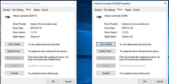 Trouble Updating Firmware And Driver Versions On Arduino Leonardo Programming Arduino Forum