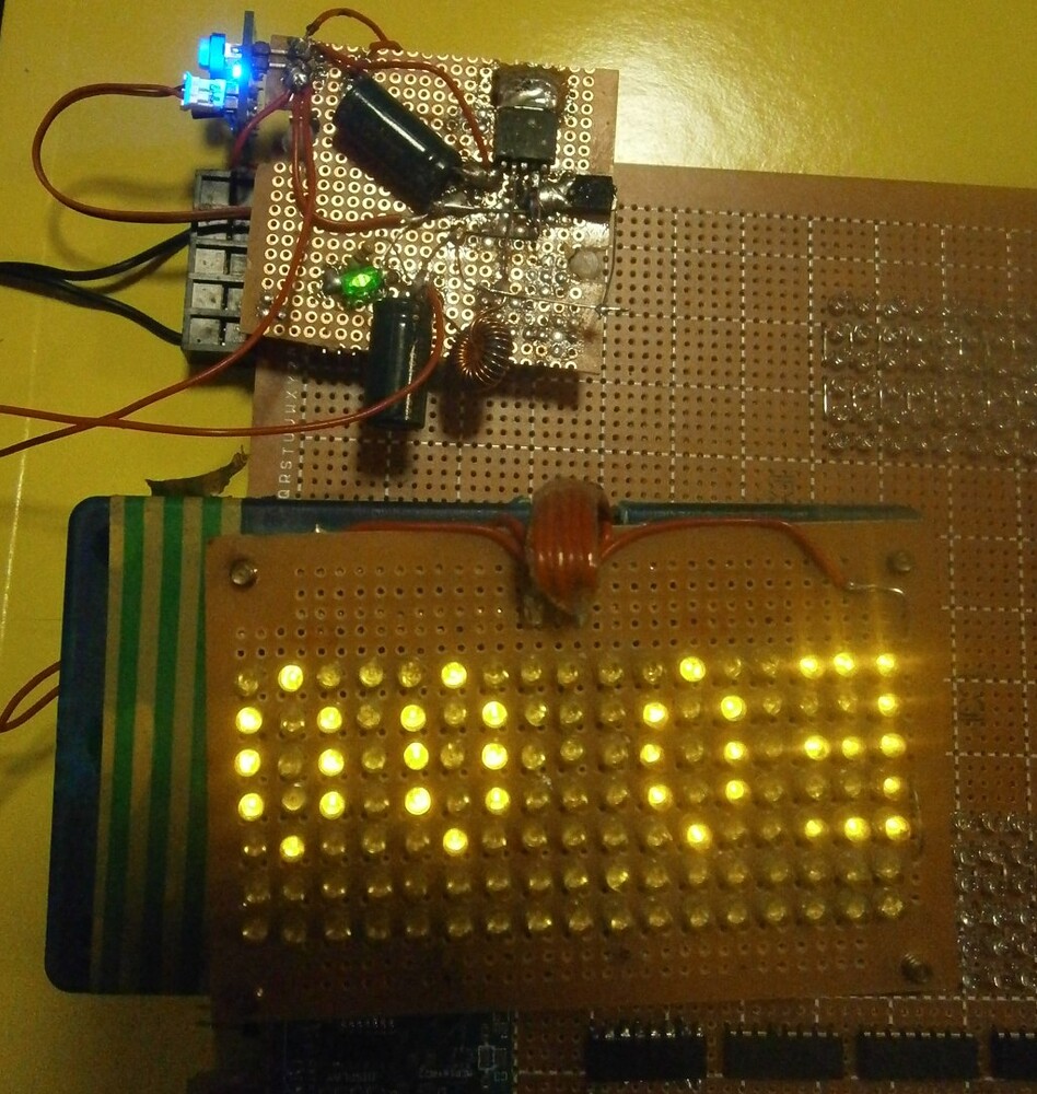big LED matrix, 32 x 24 LEDs - Showcase - Arduino Forum