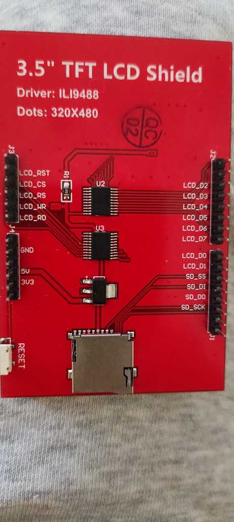 MEGA con una TFT ILI9488 - Software - Arduino Forum