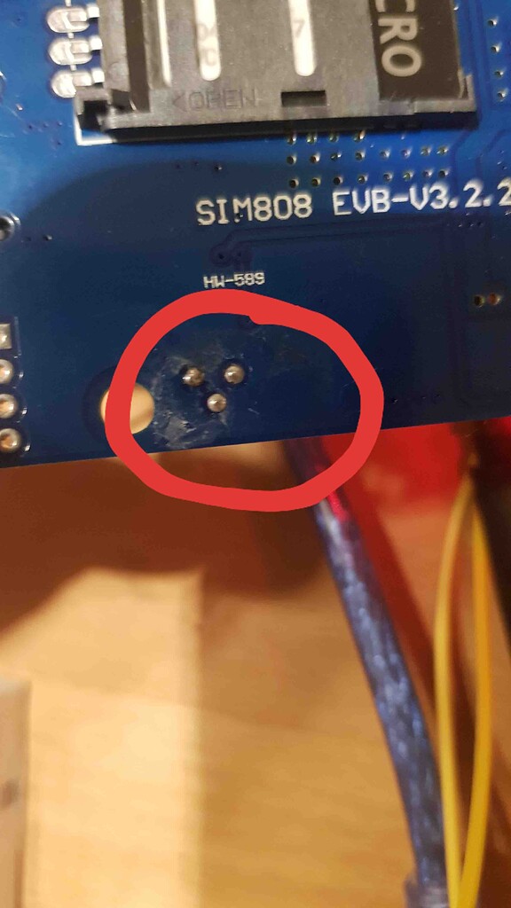 SIM808 Modul Einschaltknopf überbrücken und Probleme beim Senden ...
