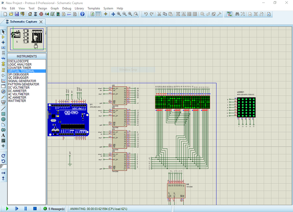 5x7 Dotmatrix With 74hc595 Scrolling Issue Leds And Multiplexing Arduino Forum 