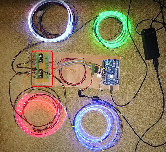 Controlling 17x1m LED strips - LEDs and Multiplexing - Arduino Forum