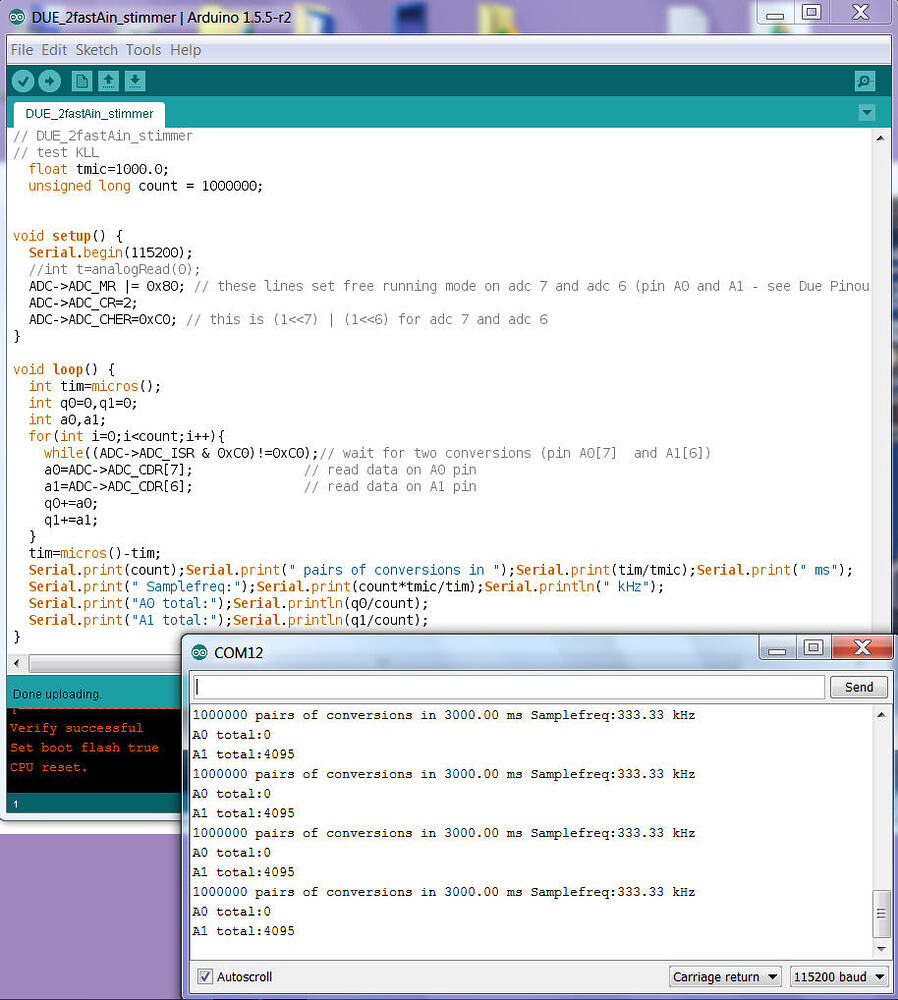 Speed Of Analogread Page 2 Due Arduino Forum