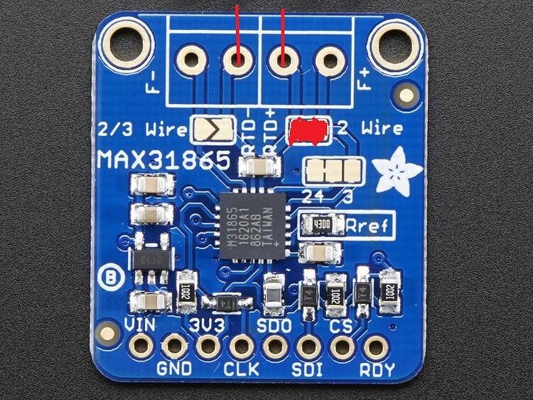 MAX31865 Breakout board not working properly - Project Guidance ...