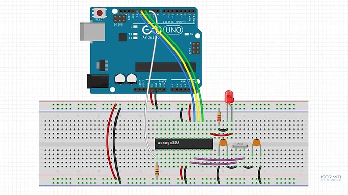 Problem with programming an Atmega328P via Arduino UNO - 3rd Party Boards - Arduino Forum