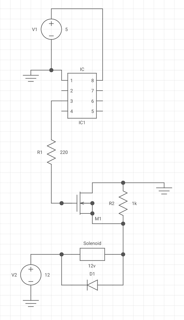 Mosfet Not Actuating Solenoid General Electronics Arduino Forum