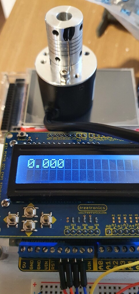 Rotary Encoder Calibration Issues - Motors, Mechanics, Power and CNC ...