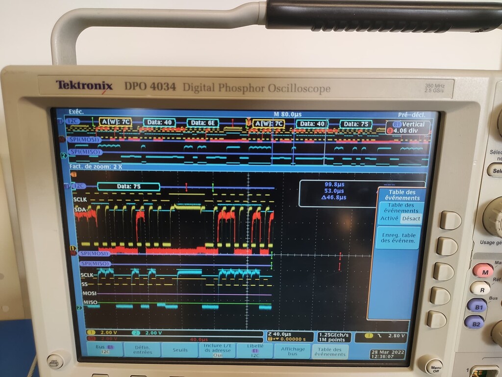 I2C data on oscilloscope - Displays - Arduino Forum