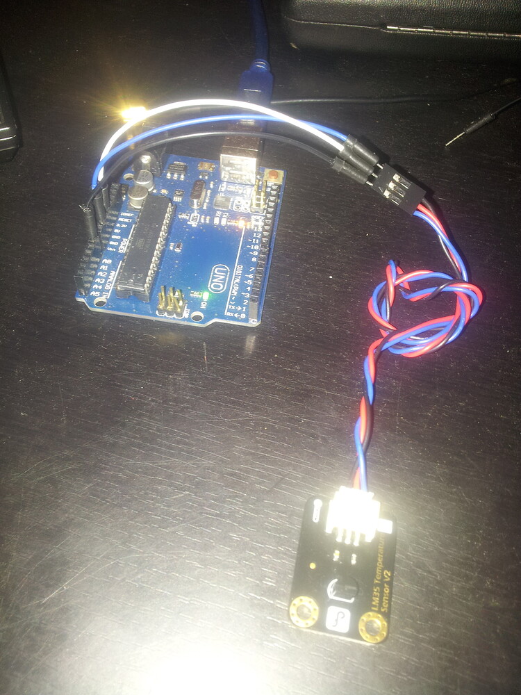 DFR0023 LM35 Analog Linear Temperature Sensor - Sensors - Arduino Forum