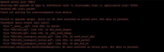 Upload blink code to nRF52840 DK (PCA10056) - 3rd Party Boards - Arduino Forum