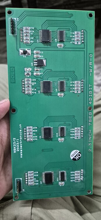 Flickering Issue with 7-Segment Displays in Daisy Chain Configuration ...