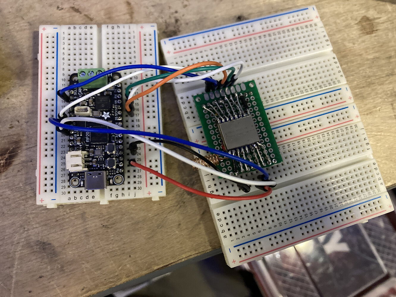 Using RFM95CW 915MHz LoRa Module and Adafruit RP2040 CAN Bus Feather - Networking, Protocols ...
