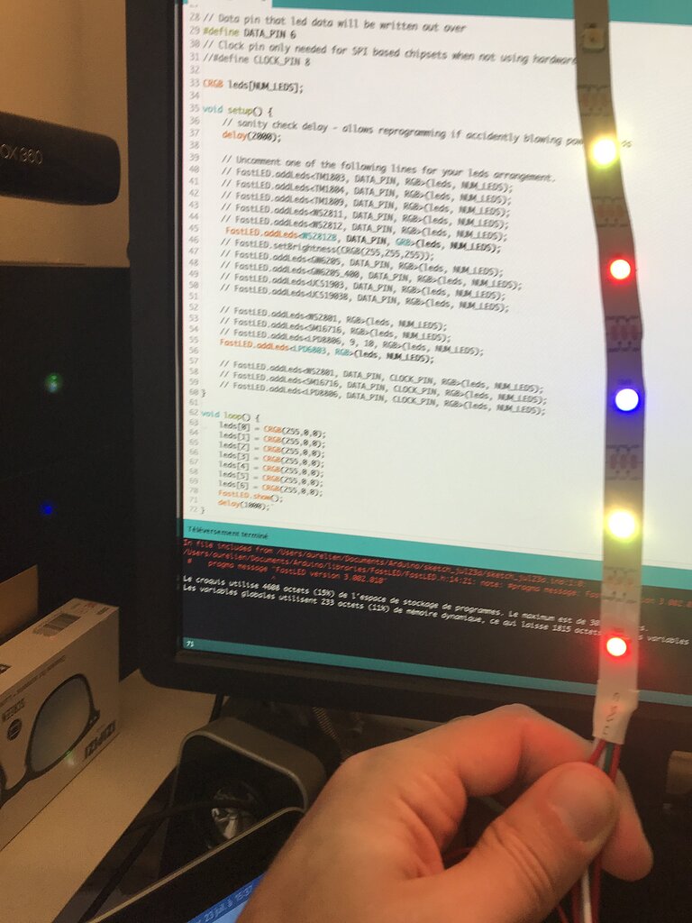 WS2812B wrong colors - LEDs and Multiplexing - Arduino Forum