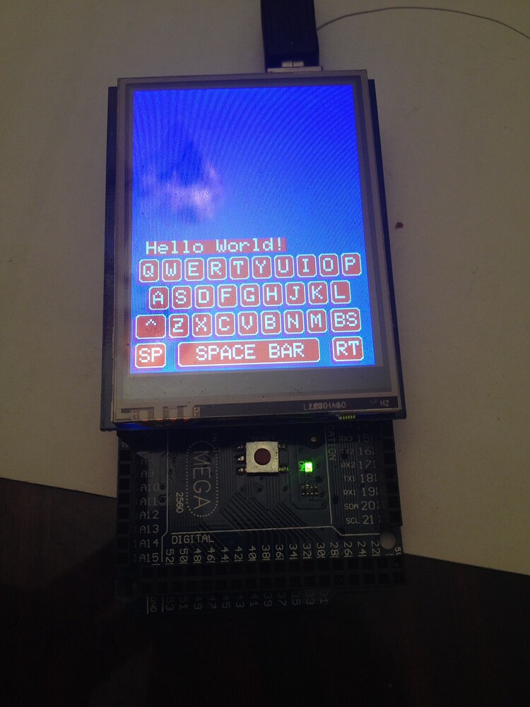 Adafruit TFT Touchscreen - Keypad for touchscreen? - Displays - Arduino Forum