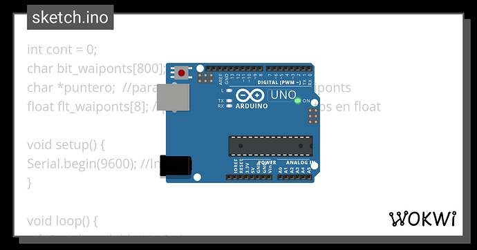 Mandar array de waiponts por serial - Software - Arduino Forum
