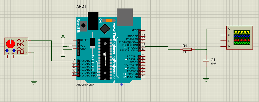 displaying the sinusoidal signal from waverofm generator in the oscilloscope - General Guidance ...