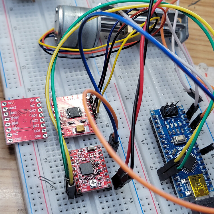 Need stepper mtr. to move according to voltage read - Programming - Arduino Forum