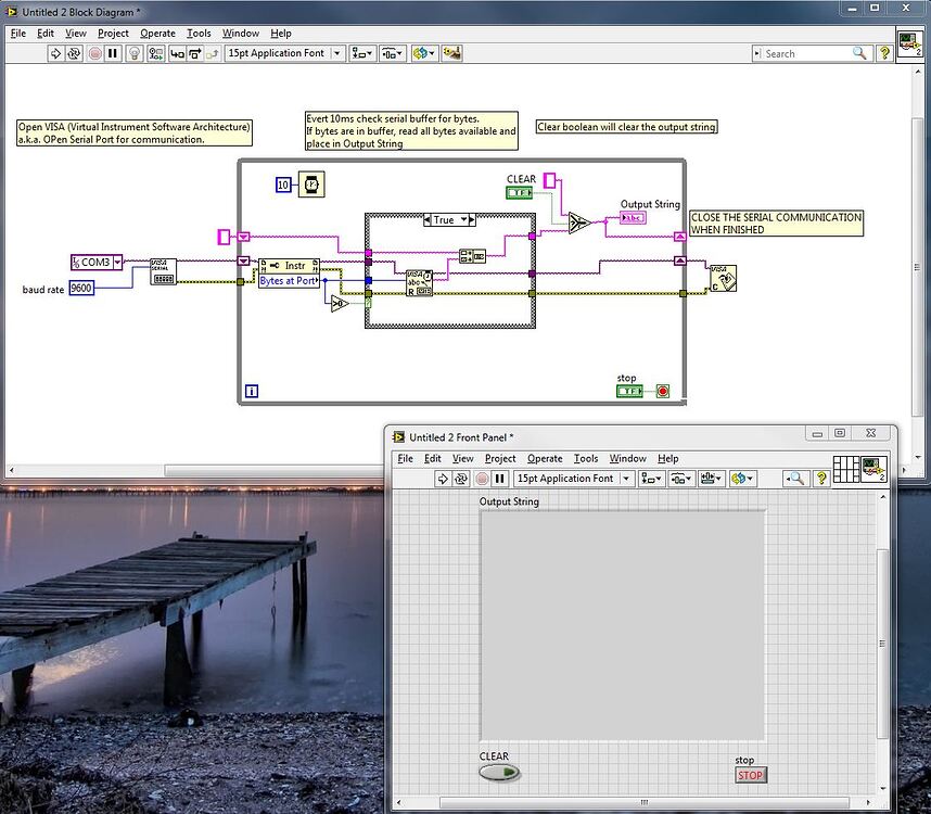 Arduino + LabVIEW (VISA?) - Interfacing w/ Software on the Computer ...