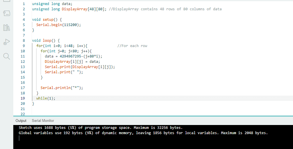UNO's RAM amount for variables - I'm stumped! - Programming - Arduino Forum