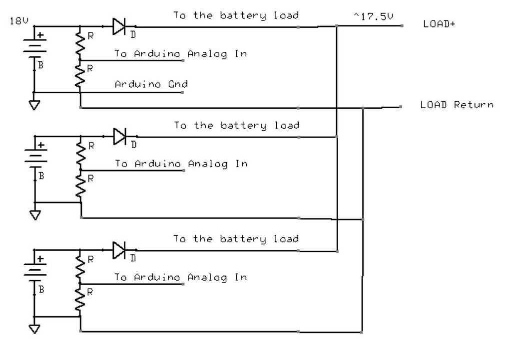 Battery paralleling circuit - General Guidance - Arduino Forum