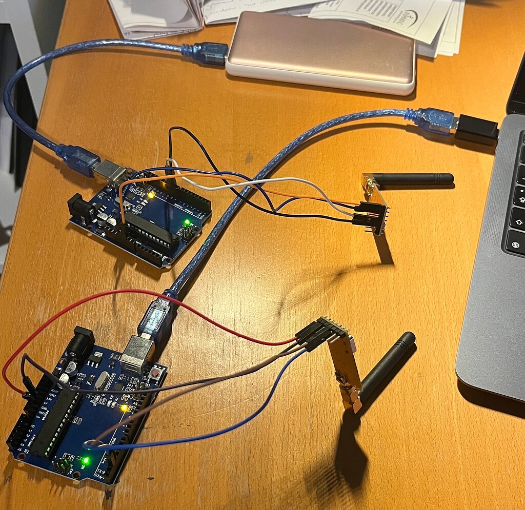 APC220 not receiving data - General Guidance - Arduino Forum