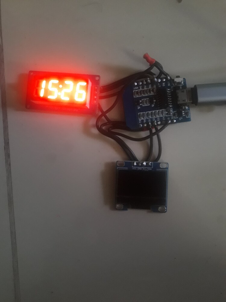 Display lcd oled i2c + tm1637 now work - Programming - Arduino Forum