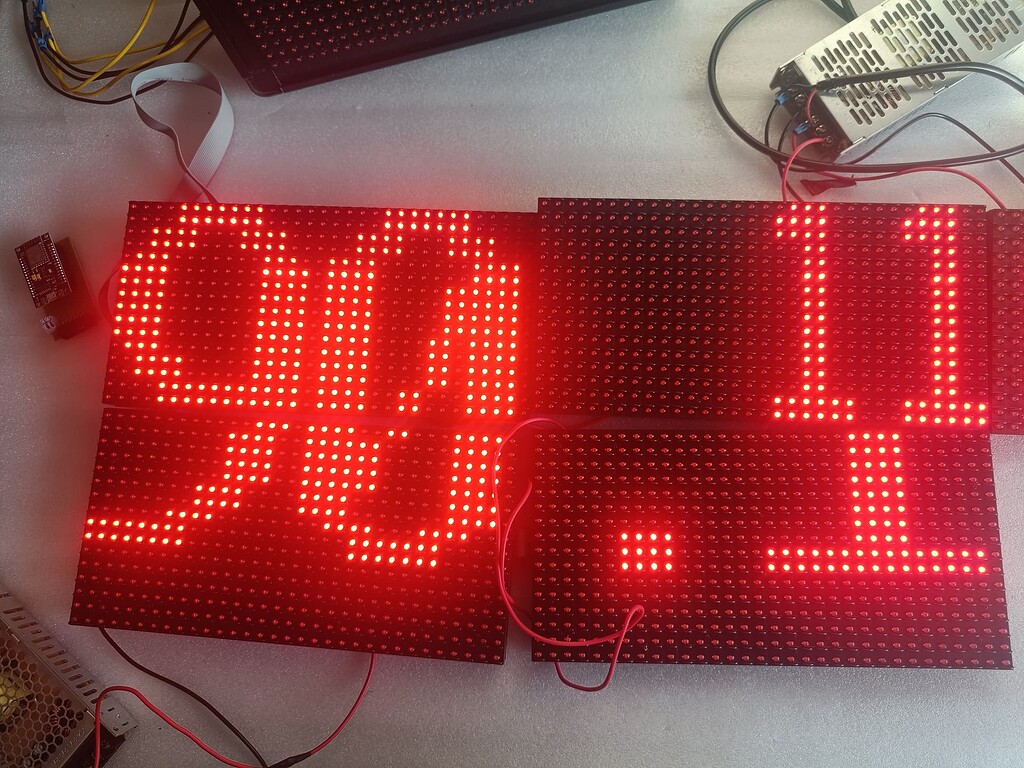 The font configuration issue for p10 led board - Programming - Arduino Forum