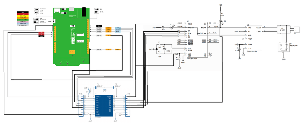 CAN - MCP2515 initialization problem - Networking, Protocols, and Devices - Arduino Forum