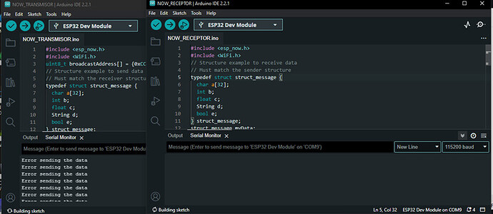 Comunicacion mediante espnow - Español - Arduino Forum