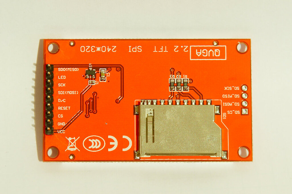 2.2" TFT Display & SD Card Module - Displays - Arduino Forum