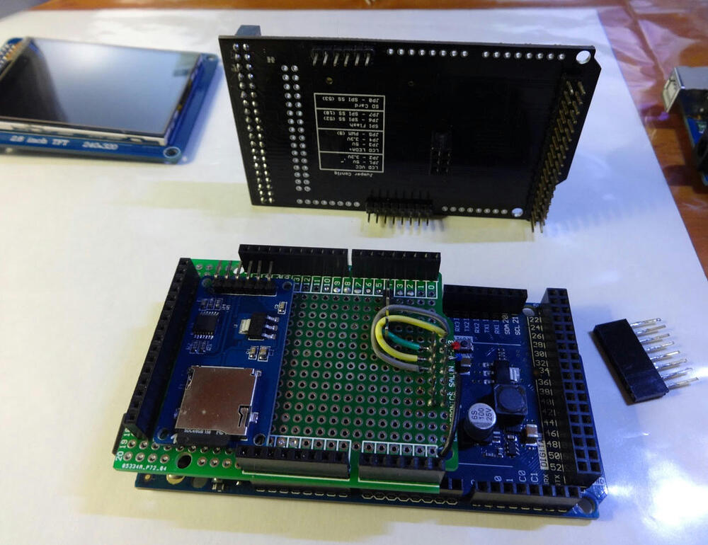 Conectar Arduino Mega + Ethernet w5100 + TFT LCD Shield + TFT LCD 7" - Hardware - Arduino Forum