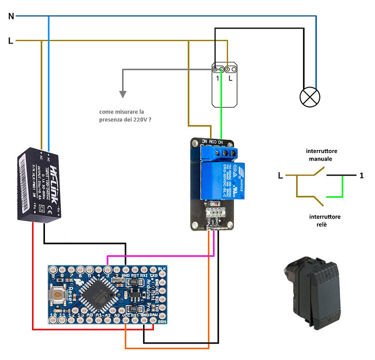 Verificare Presenza 220v Hardware Arduino Forum