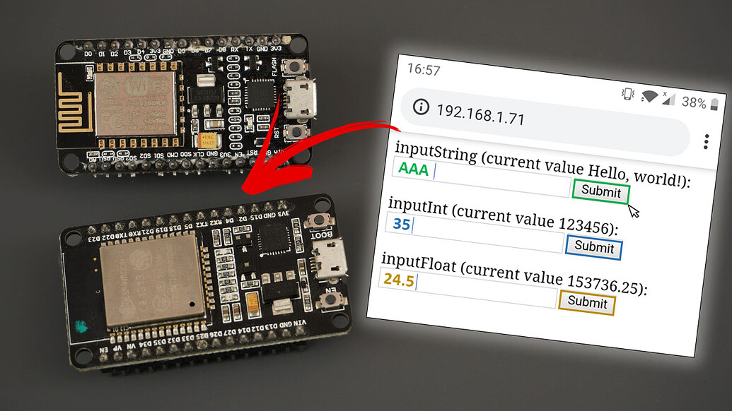 Using an ESP8266 in AP mode to control a blinking LED - Programming - Arduino Forum