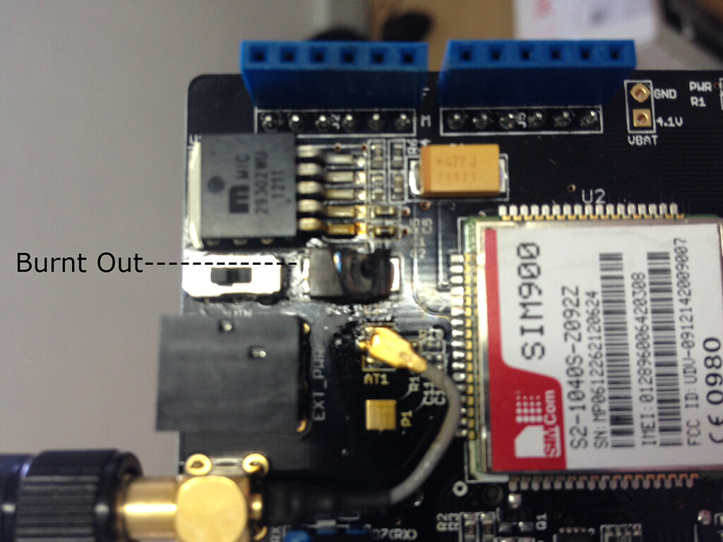 GPRS Shield Blew up - General Electronics - Arduino Forum