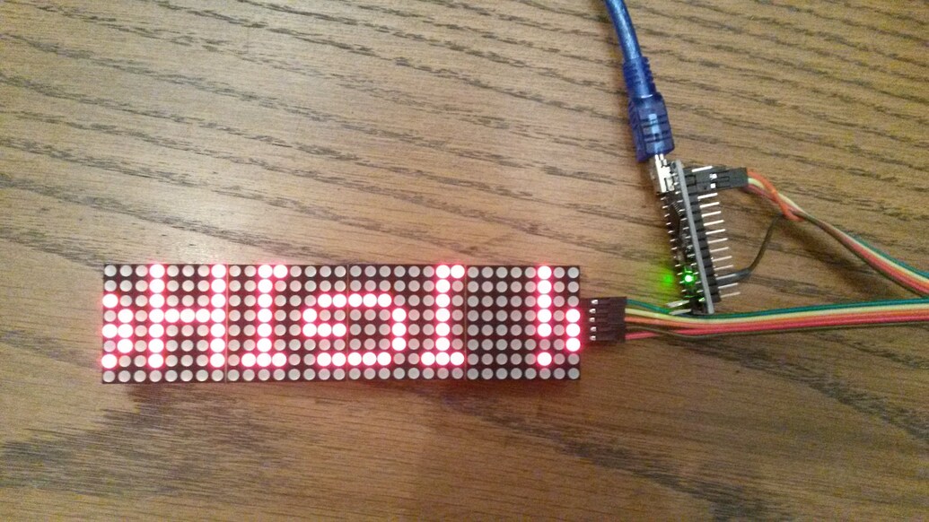 LED matrices and MD_MAX72xx library: need help please - LEDs and Multiplexing - Arduino Forum
