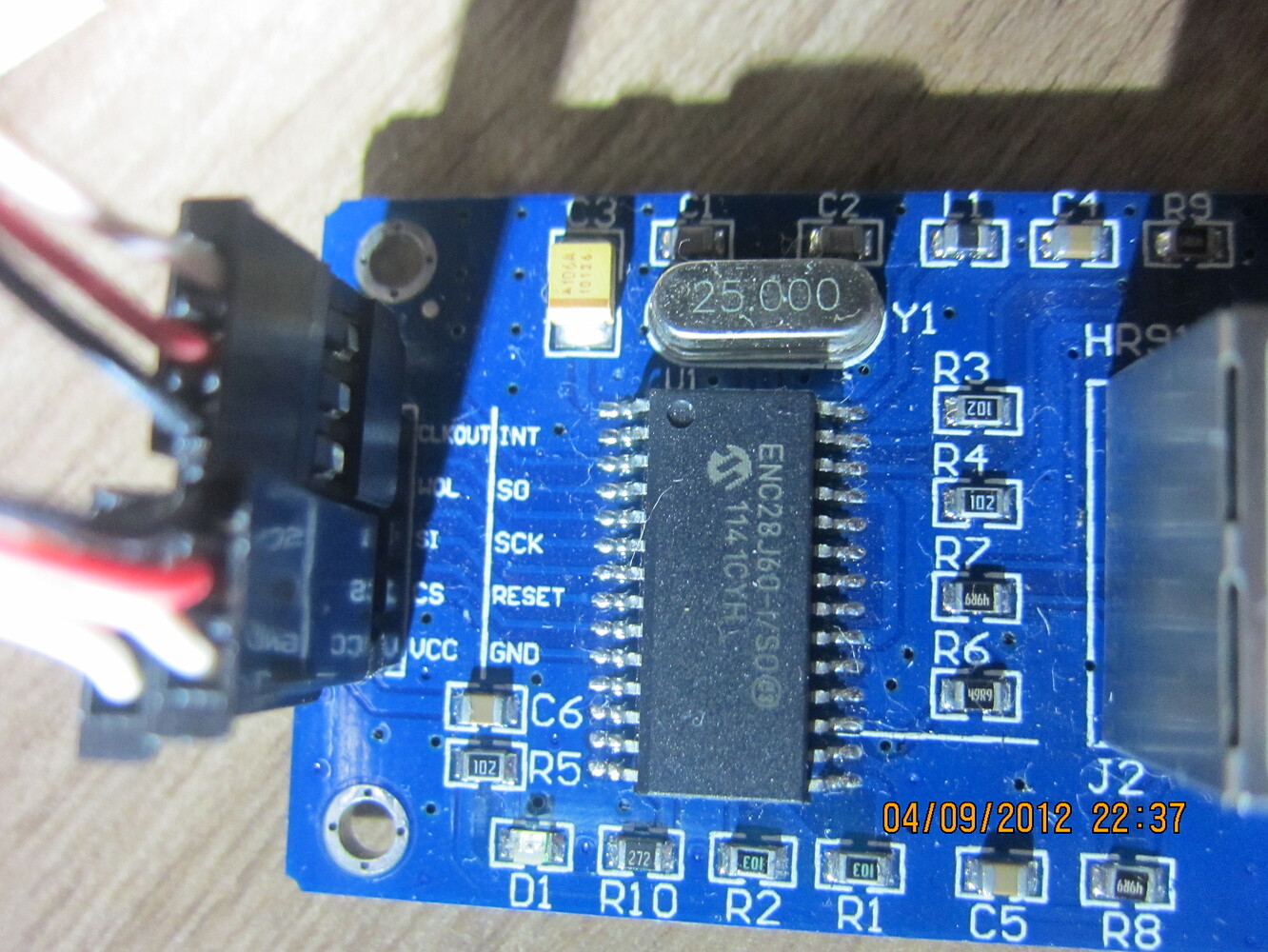 Enc28j60 Breakout Board Networking Protocols And Devices Arduino Forum