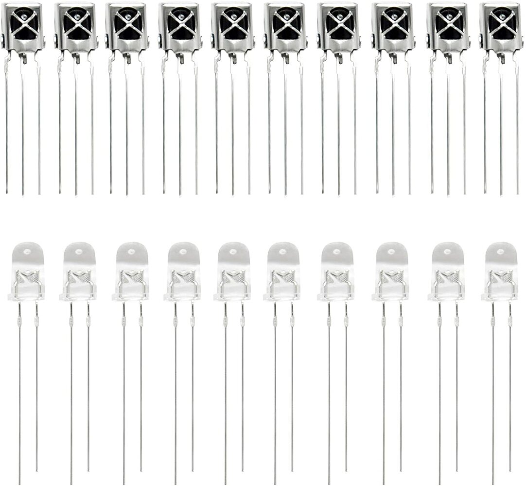 How to use infrared emitter and receiver? - LEDs and Multiplexing ...