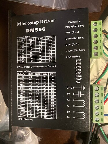 Microstep driver settings - Programming - Arduino Forum