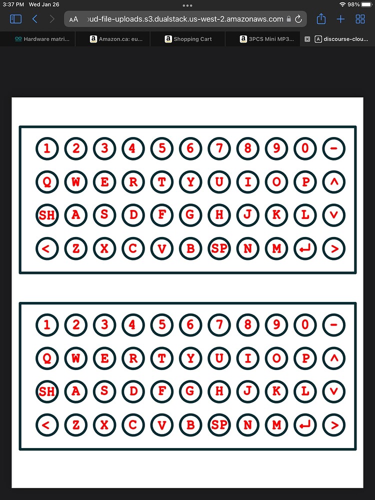 Hardware matrix keypad decoder - LEDs and Multiplexing - Arduino Forum
