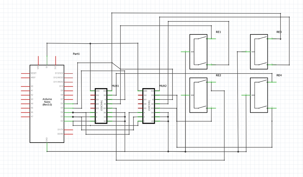 Multiplexing Rotary Encoders - LEDs and Multiplexing - Arduino Forum