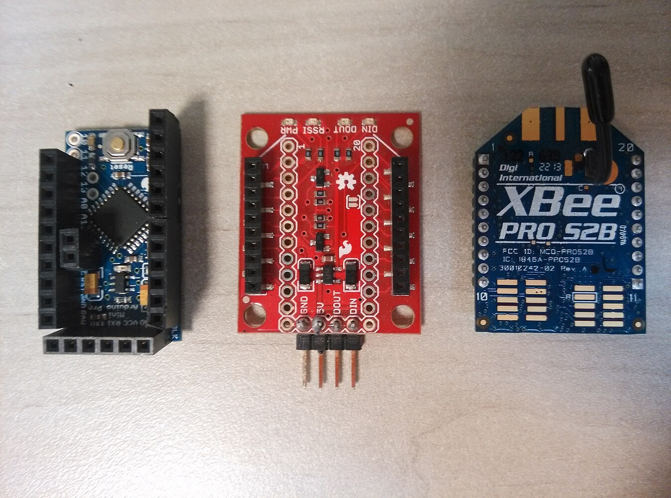 Problem with the XBee S2B connected with Arduino Mini Pro - Networking, Protocols, and Devices ...
