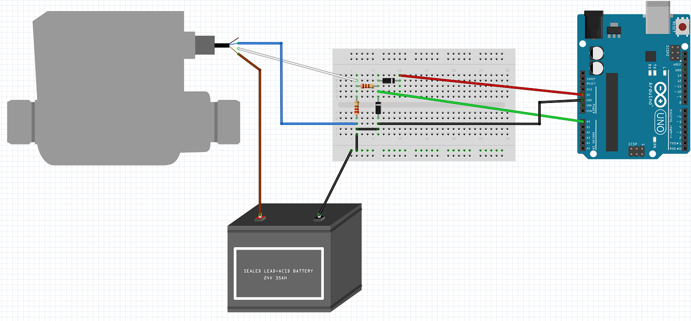 Ifm flowsensor to arduino - Programming - Arduino Forum