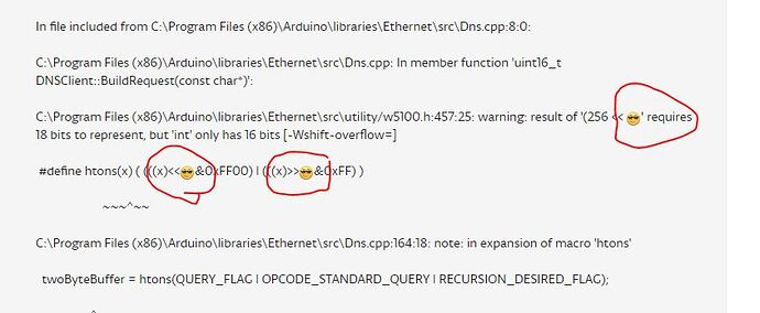 compiler message -- need interpretation - Programming - Arduino Forum