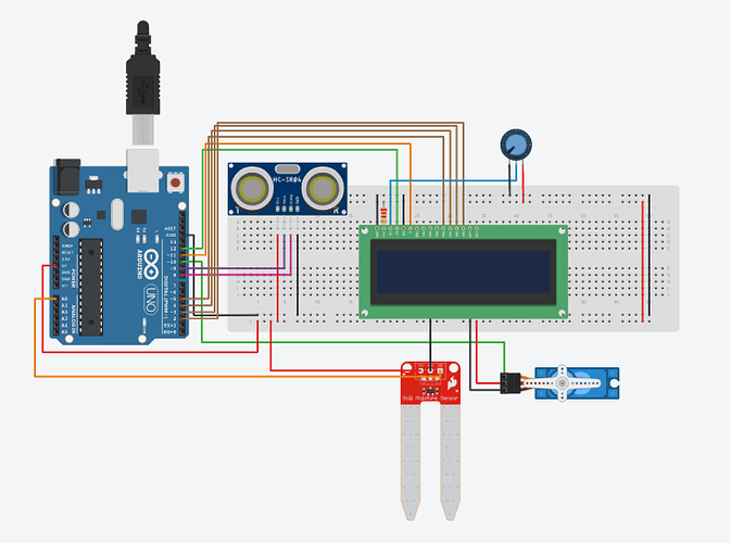 LCD shows distance as 0, while sensor does not - Sensors - Arduino Forum