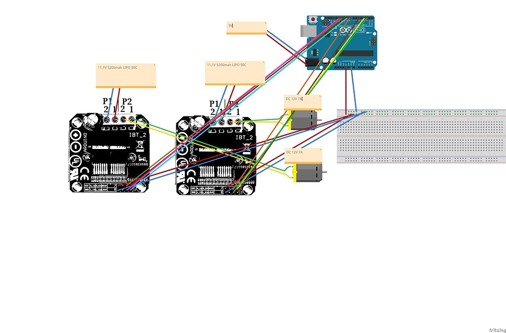 IBT_2 2x 12V Motoren werden durch einen Regler angesteuert? - Deutsch ...