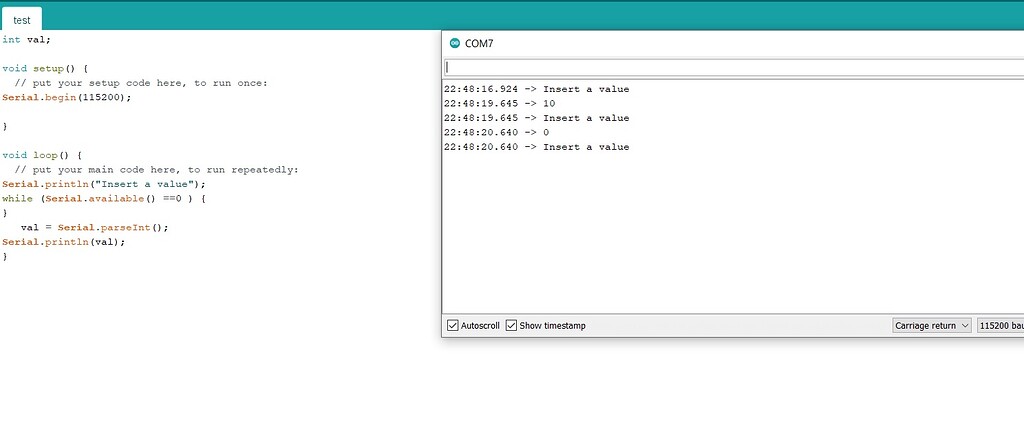 Serial Monitor User Interaction General Guidance Arduino Forum